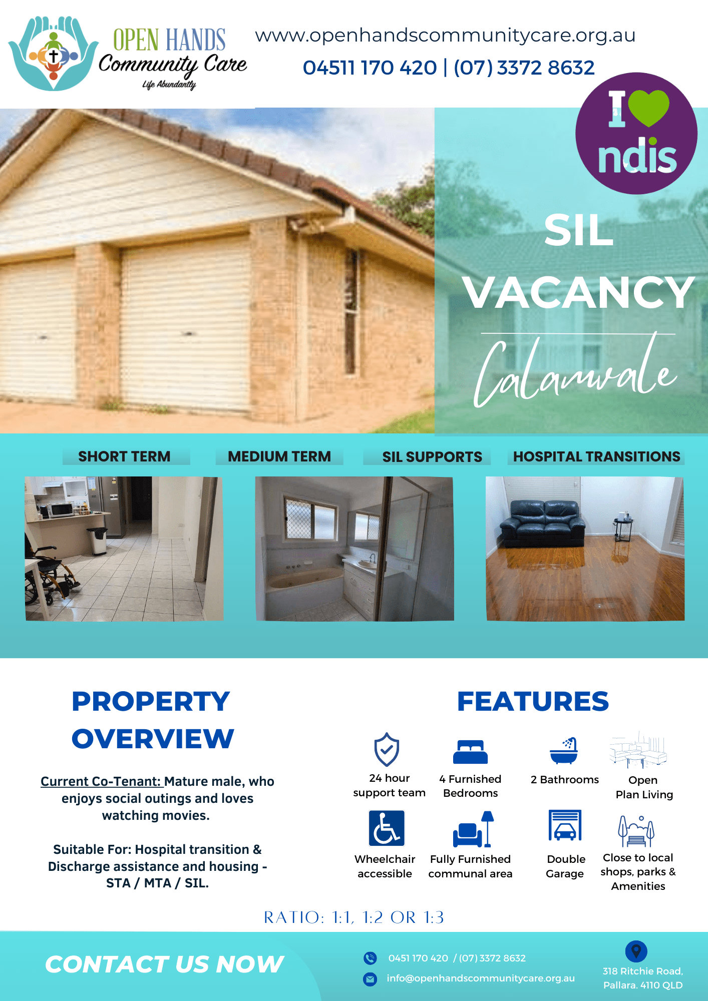 SUPPORTED INDEPENDENT LIVING (SIL) - Open Hands Community Care